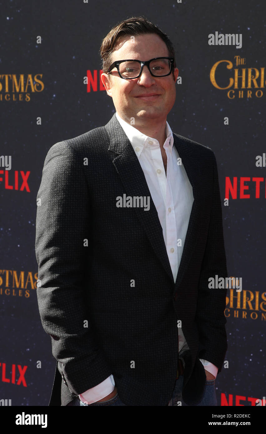 LOS ANGELES, CA - NOVEMBER 18: Matt Lieberman at the Netflix world ...