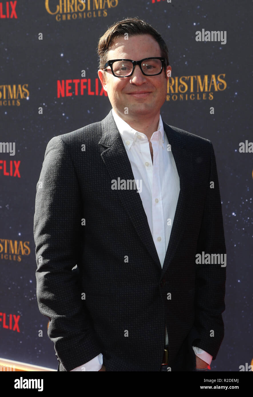 LOS ANGELES, CA - NOVEMBER 18: Matt Lieberman at the Netflix world ...