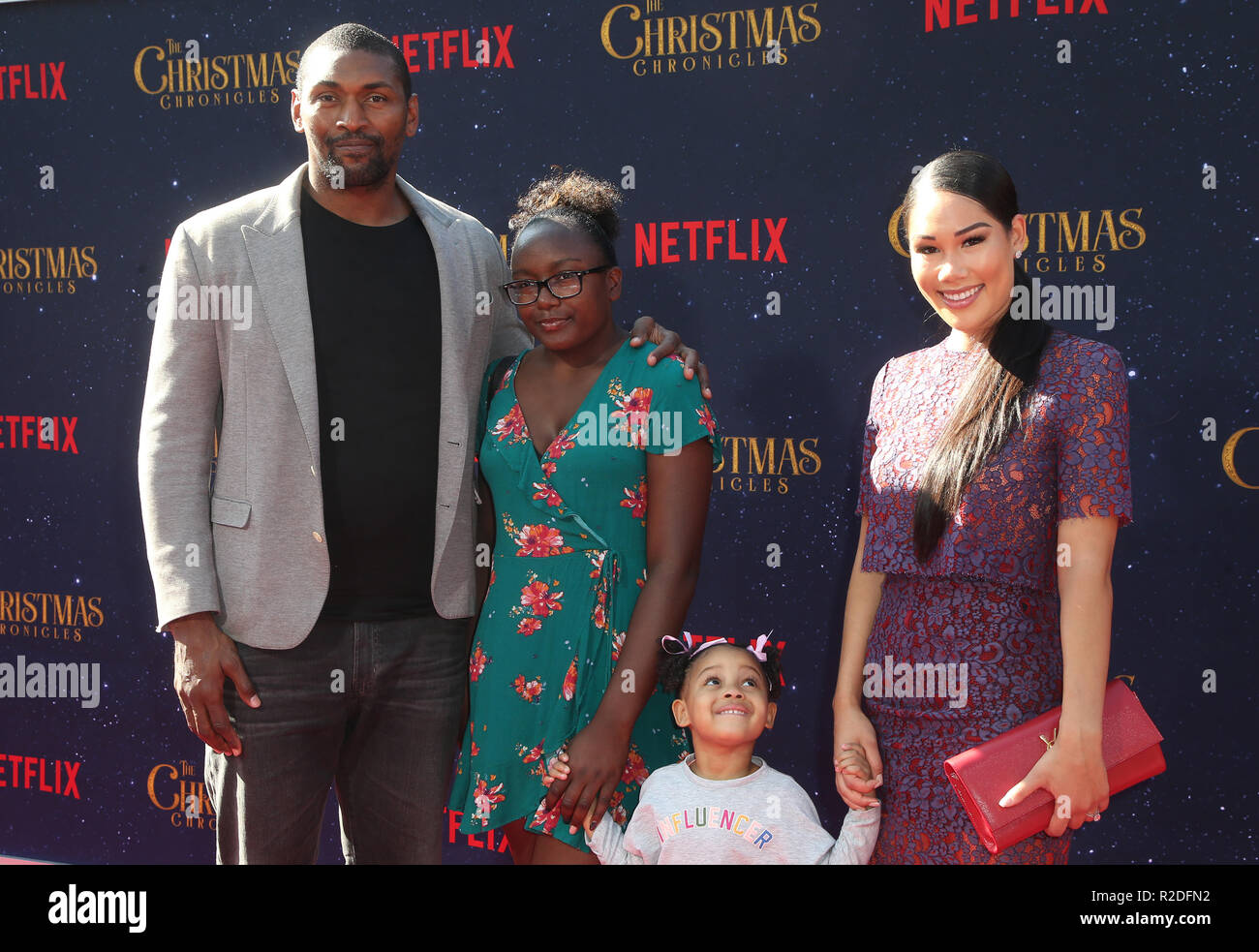 Los Angeles, Ca, USA. 18th Nov, 2018. Metta World Peace, Maya Ford at ...