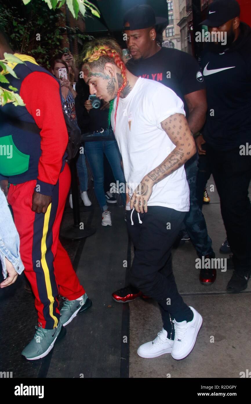 File Photo Tekashi 6ix9ine Arrested On Racketeering And Weapons
