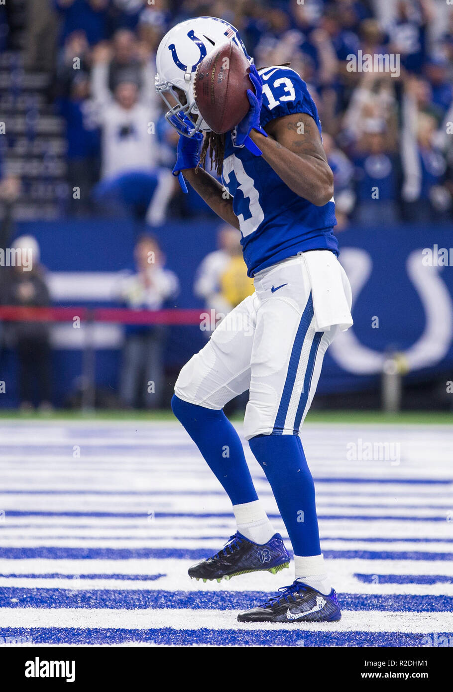 Indianapolis, Indiana, USA. 18th Nov, 2018. Indianapolis Colts wide ...