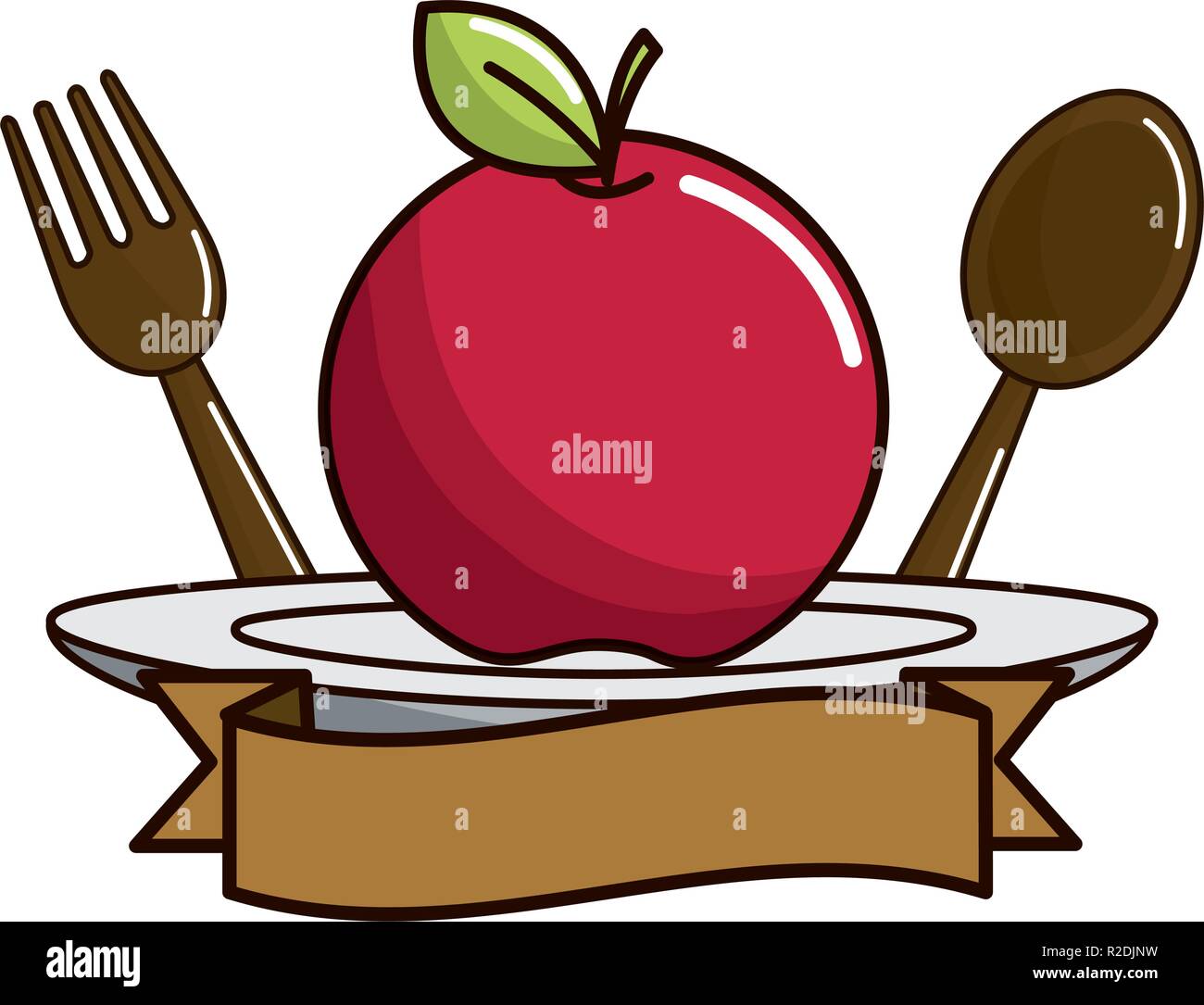 Isolated apple fruit design Stock Vector Image & Art - Alamy