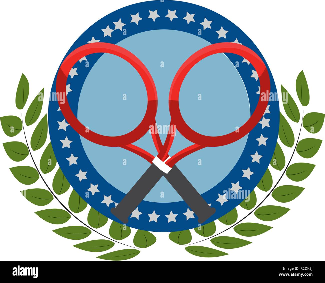 Isolated tennis racket design Stock Vector Image & Art - Alamy