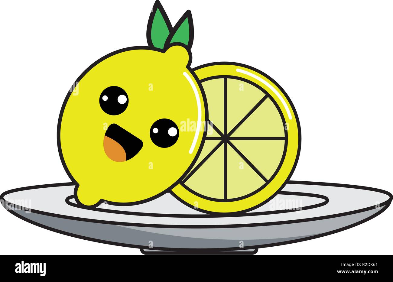 Isolated lemon fruit design Stock Vector Image & Art - Alamy