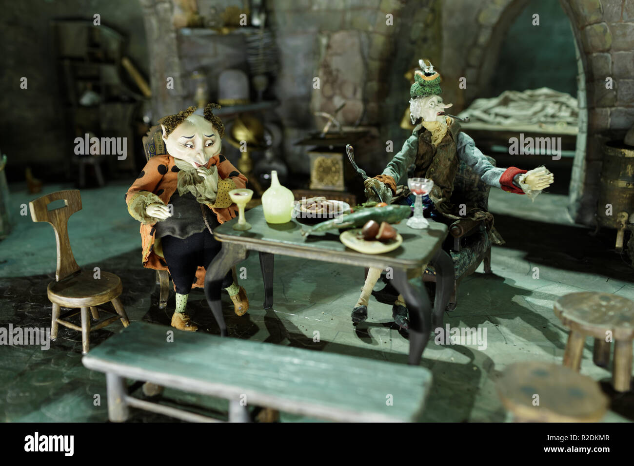 St. Petersburg, Russia - November 17, 2018: Exhibition dedicated to ...