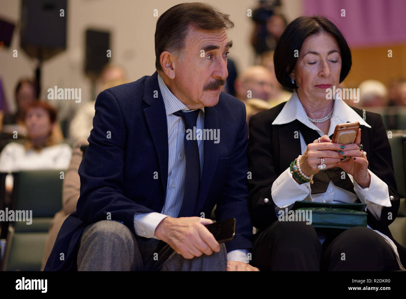 St. Petersburg, Russia - November 17, 2018: Leonid Kanevsky, Russian ...