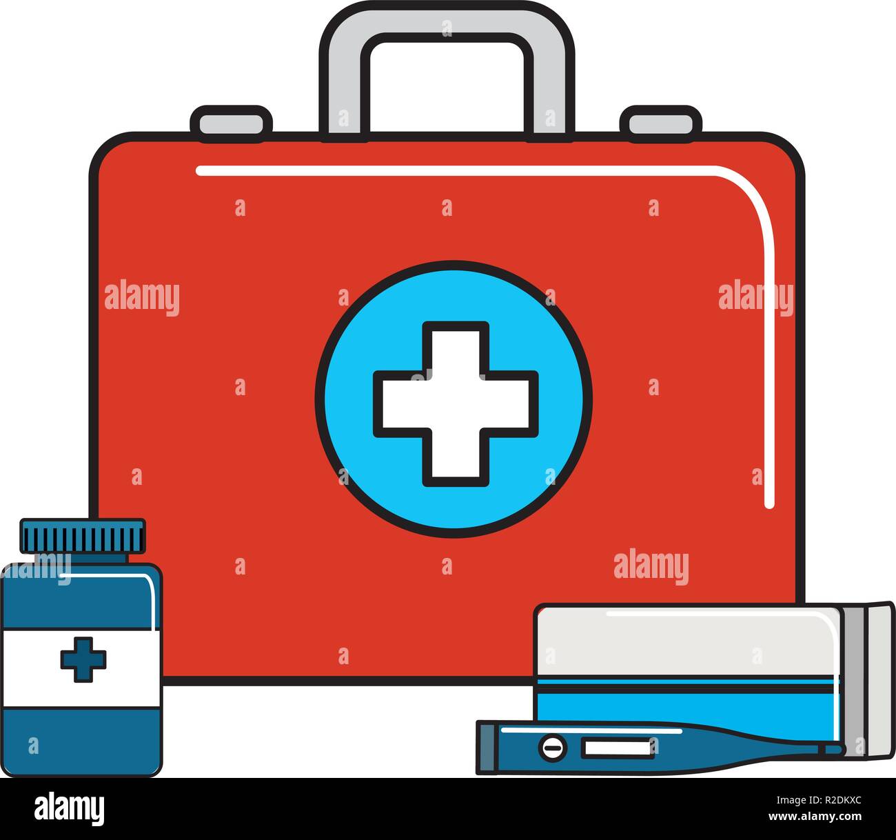 Medical kit design Stock Vector Image & Art - Alamy