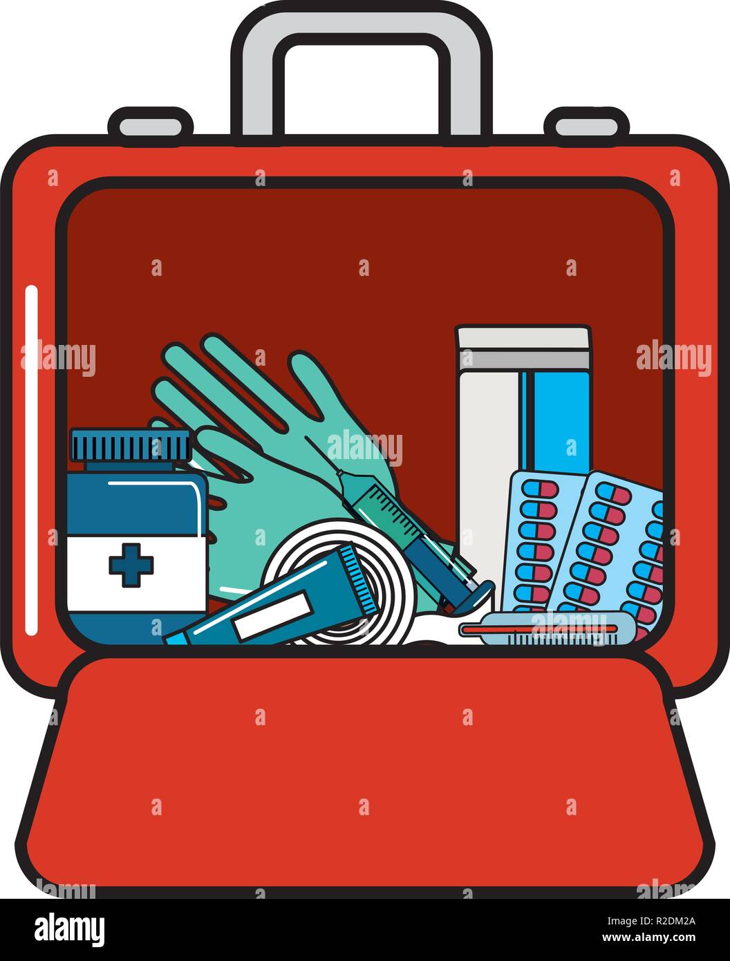 Medical kit design Stock Vector Image & Art - Alamy
