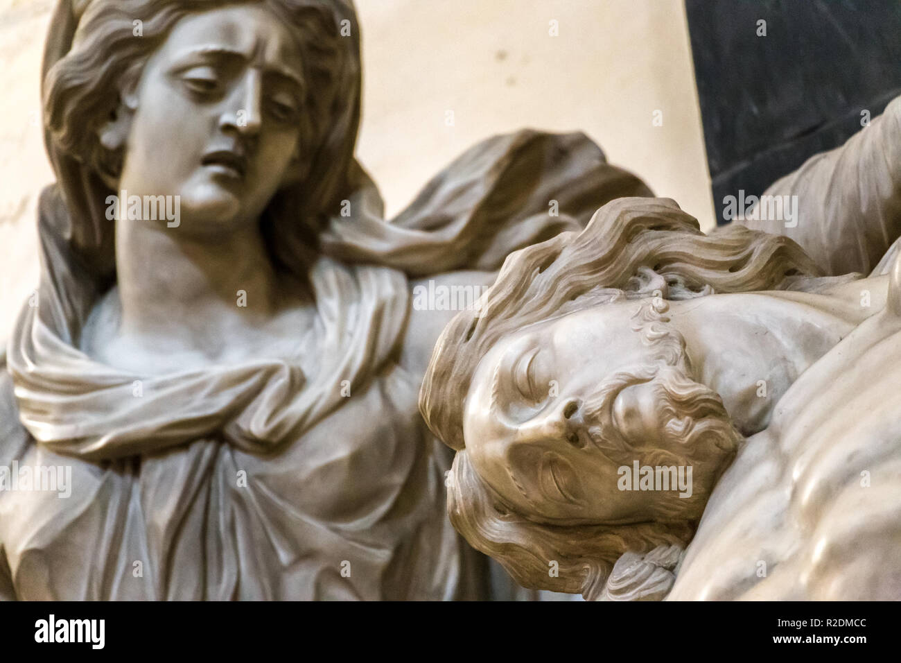 statue of the Blessed Virgin Mary and Dead Jesus Christ Stock Photo - Alamy