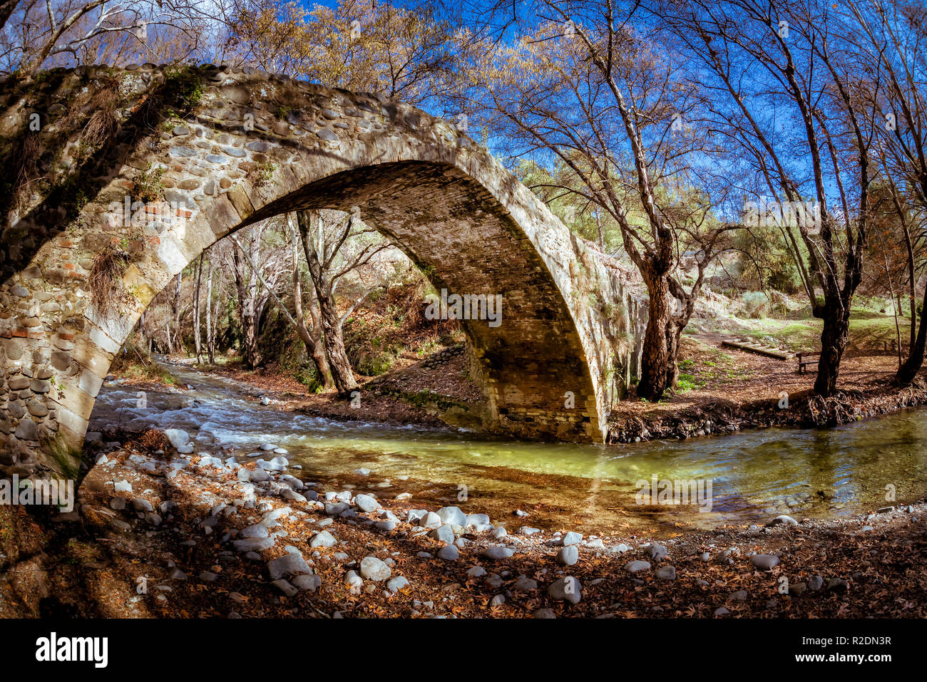 Kelefos (Tzelefos) Bridge, the most famous of the still remaining ...