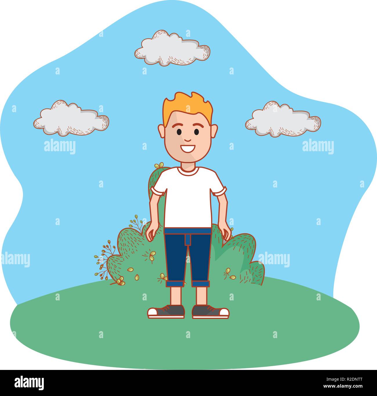 Boy cartoon design Stock Vector Image & Art - Alamy