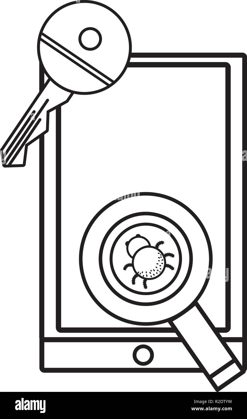 Isolated security system design Stock Vector Image & Art - Alamy