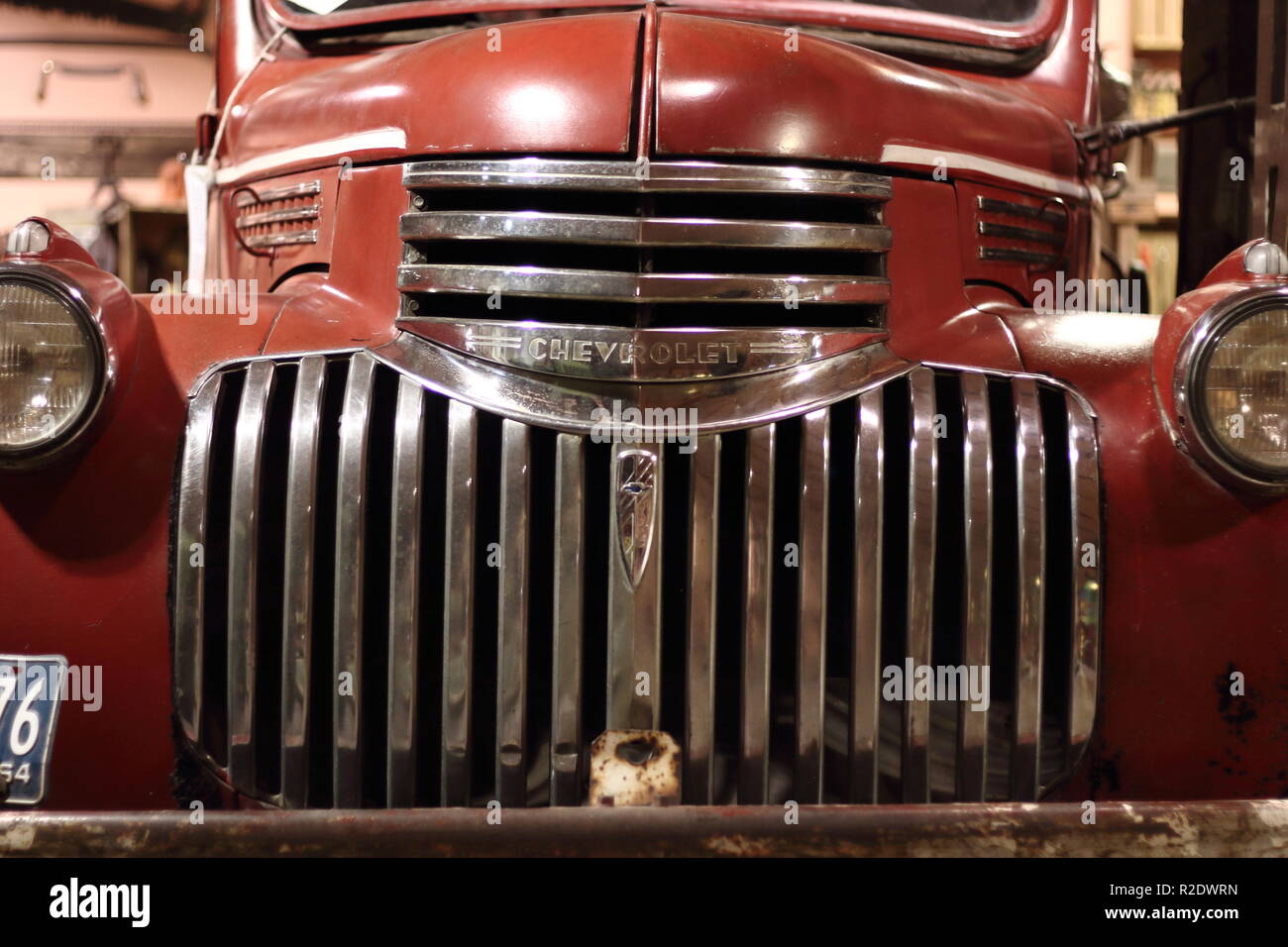 Classic Chevy Pickup Front End Stock Photo - Alamy