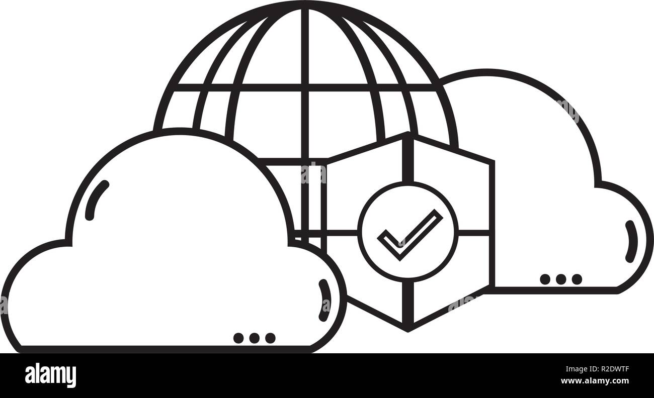 Isolated security system design Stock Vector Image & Art - Alamy