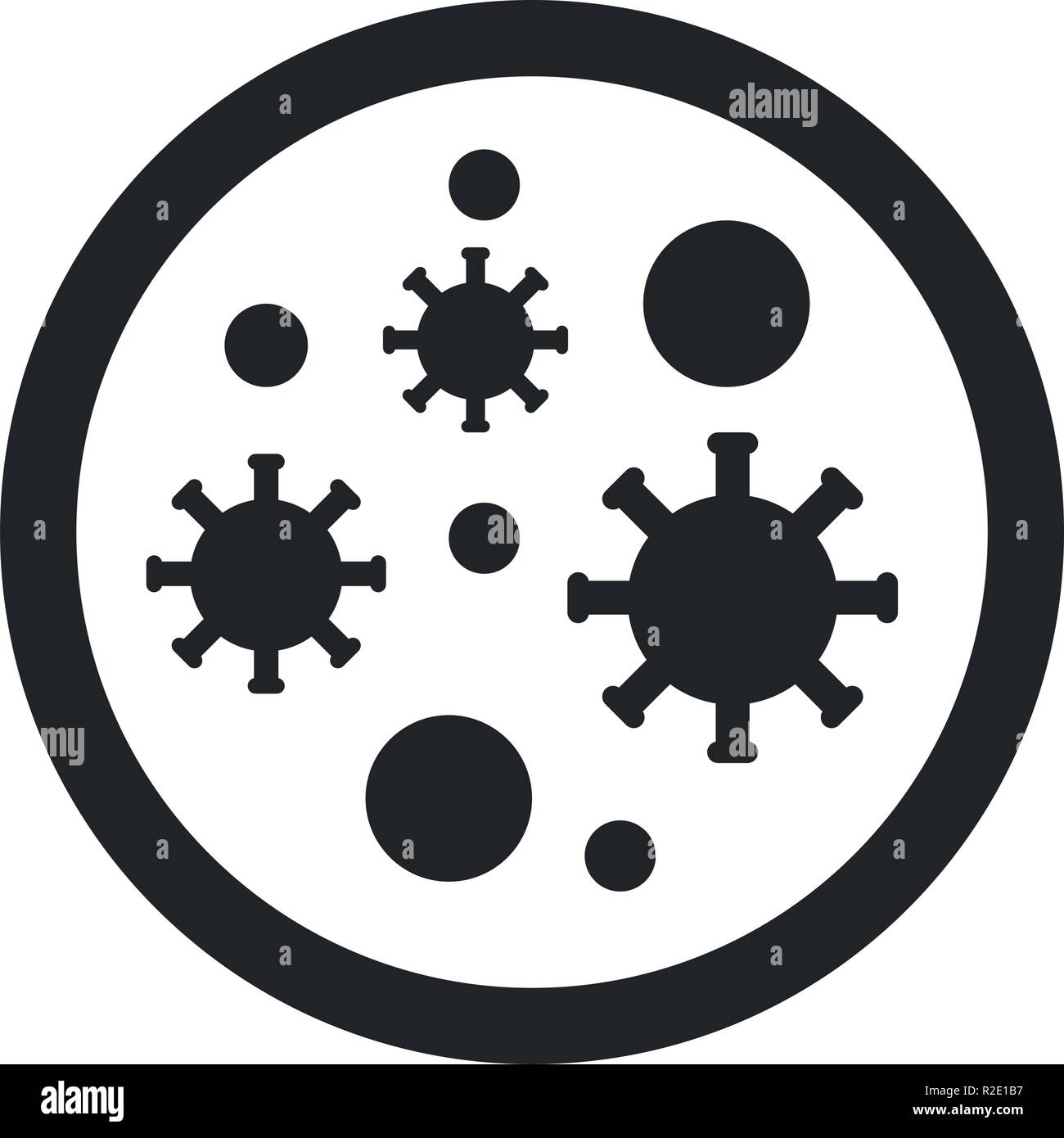 Isolated virus design Stock Vector Image & Art - Alamy