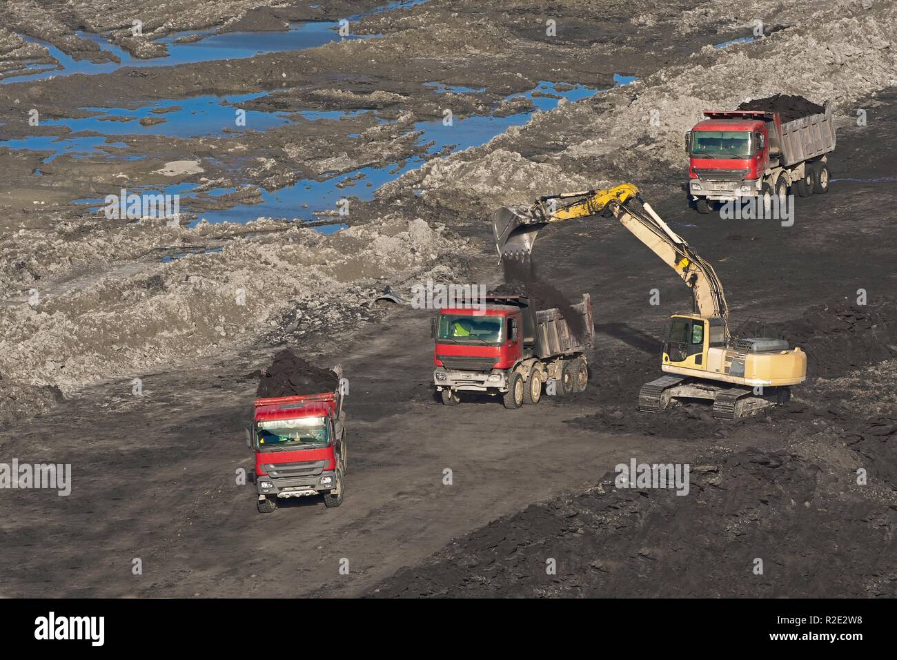 Coal Mine Area Stock Photo - Alamy