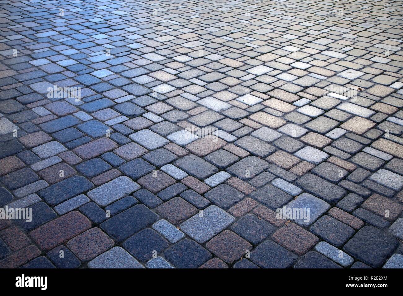 Stone Pavement Pattern Stock Photo - Alamy