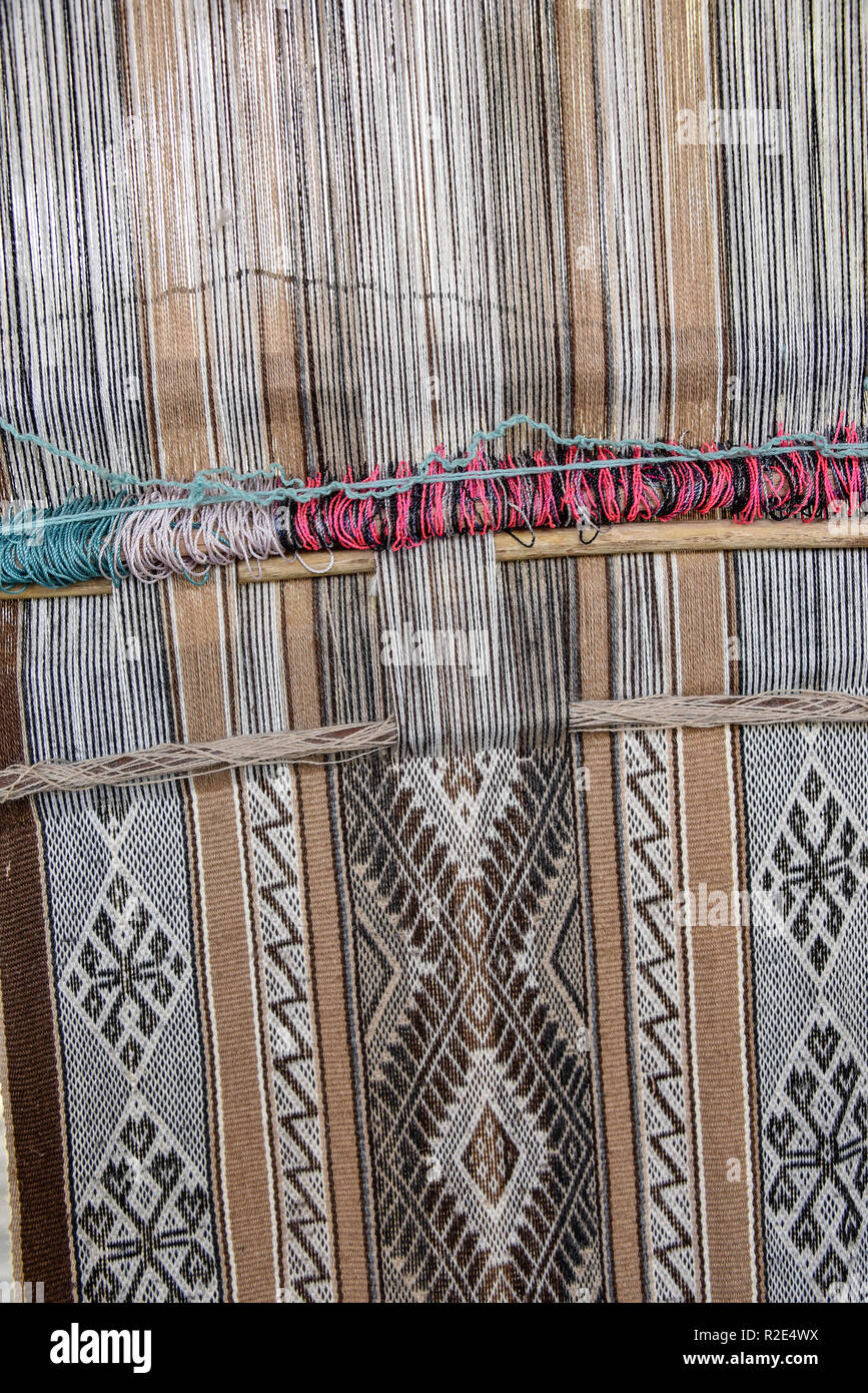 Traditional Andean textile designs. Arequipa, Peru Stock Photo - Alamy