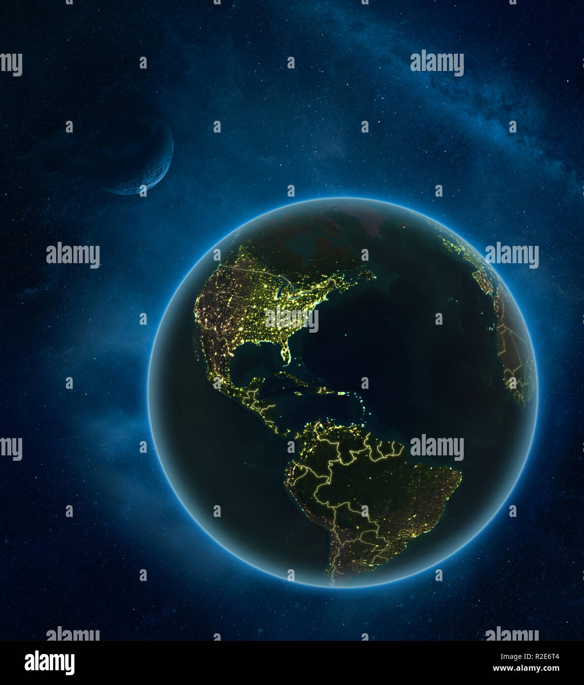 Puerto rico moon hi-res stock photography and images - Alamy