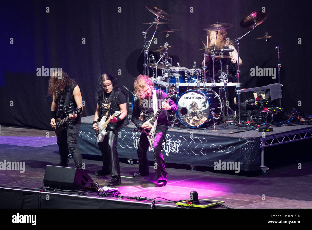 Beast in black band hi-res stock photography and images - Alamy