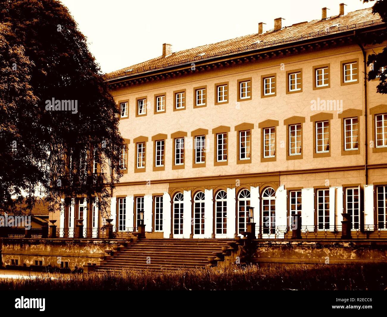 castle to herrnsheim Stock Photo - Alamy