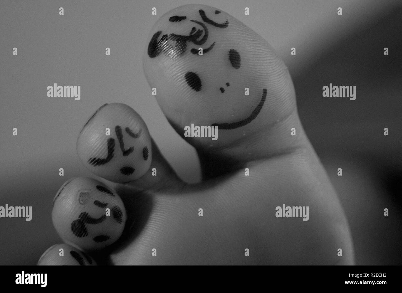 mrs.happy and friends Stock Photo - Alamy