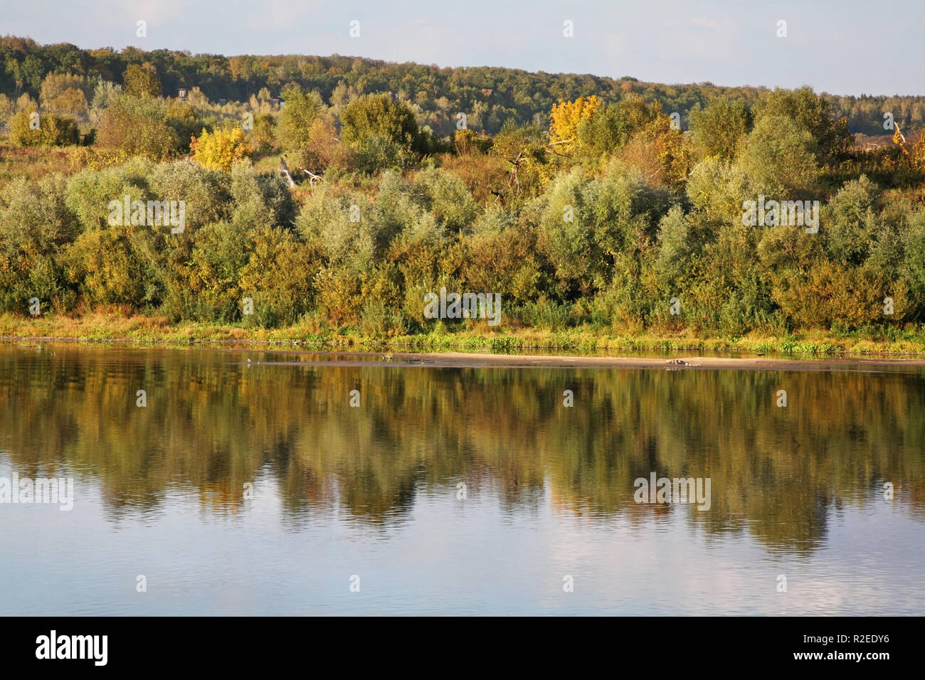 Oka river in Tarusa. Russia Stock Photo - Alamy