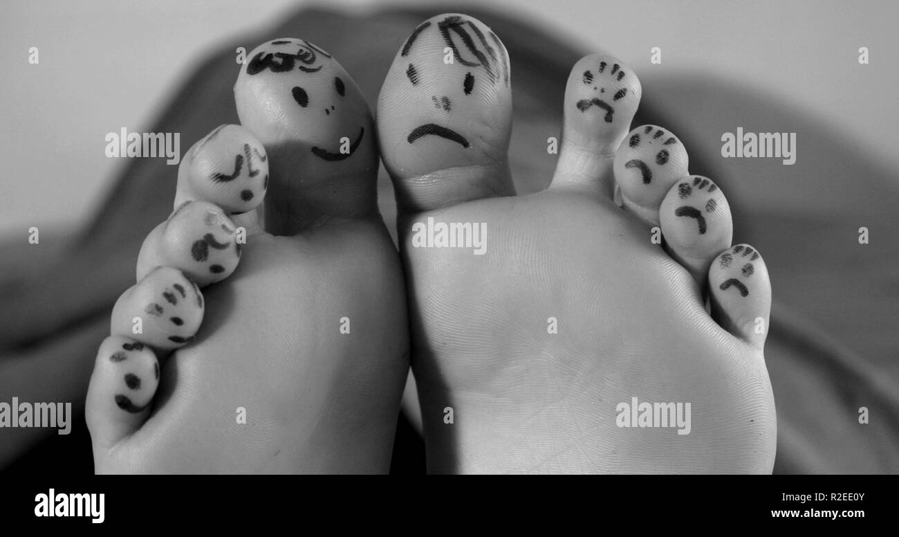 Family faces Black and White Stock Photos & Images - Alamy