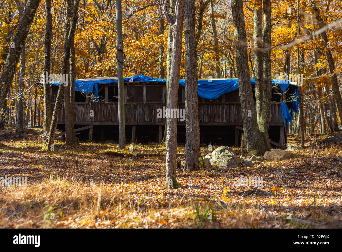 Blue tarp hi-res stock photography and images - Alamy