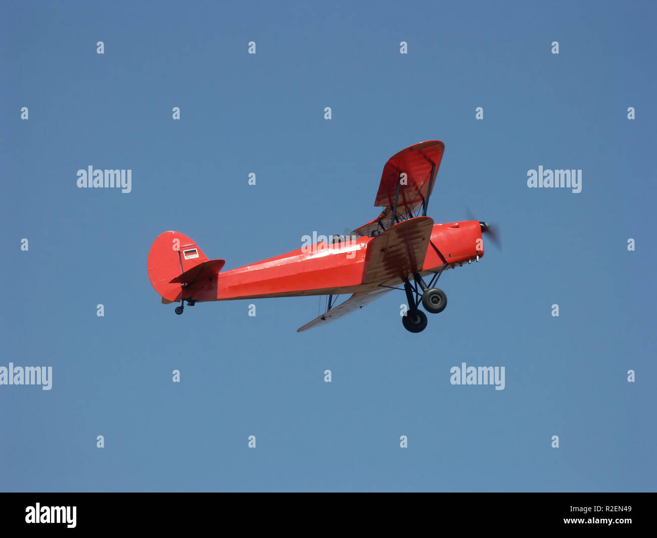 Old aircraft double decker hi-res stock photography and images - Alamy
