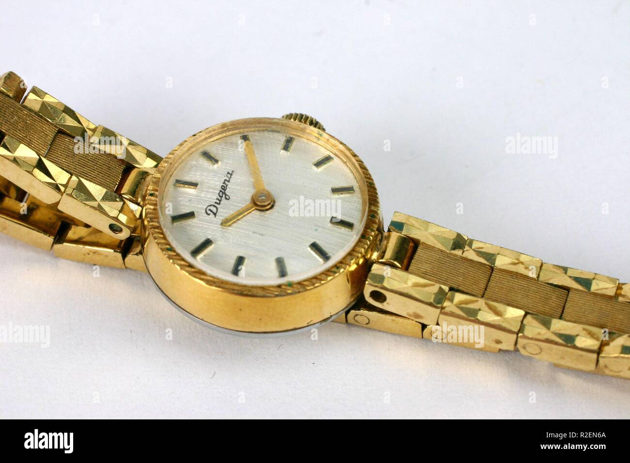 grandma's old gold watch Stock Photo - Alamy
