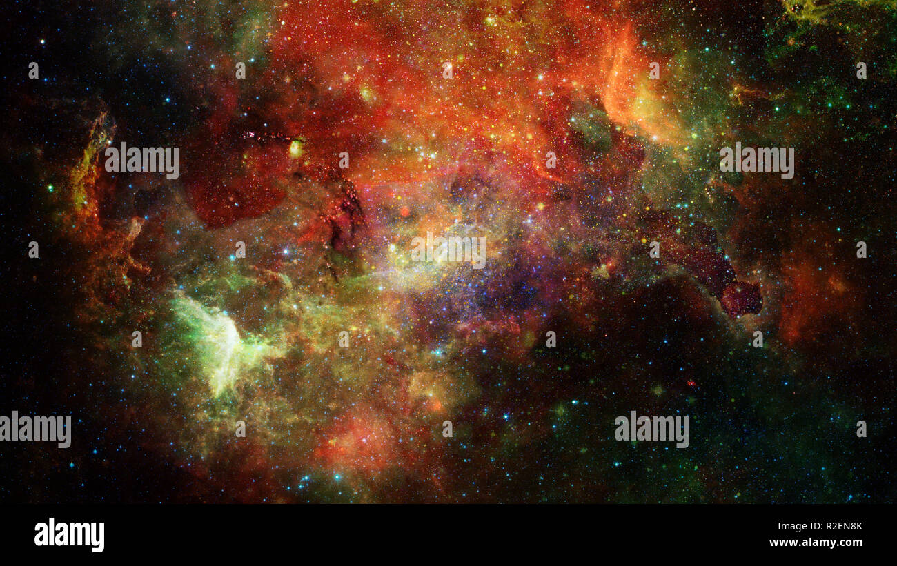 Image of the nebula in deep outer space. Elements of this image ...
