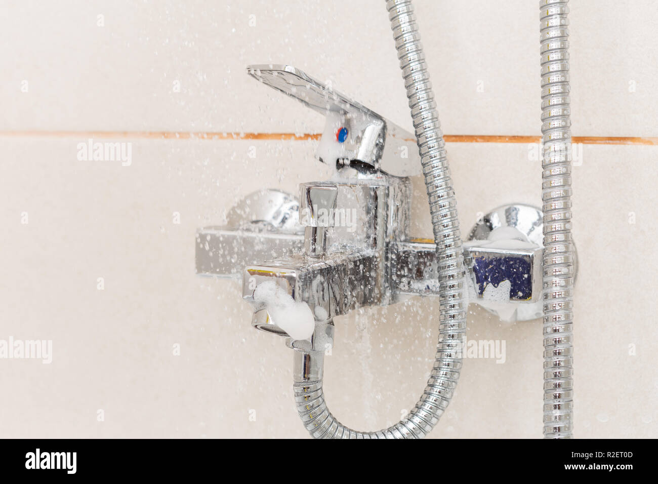 Shower running hi-res stock photography and images - Alamy
