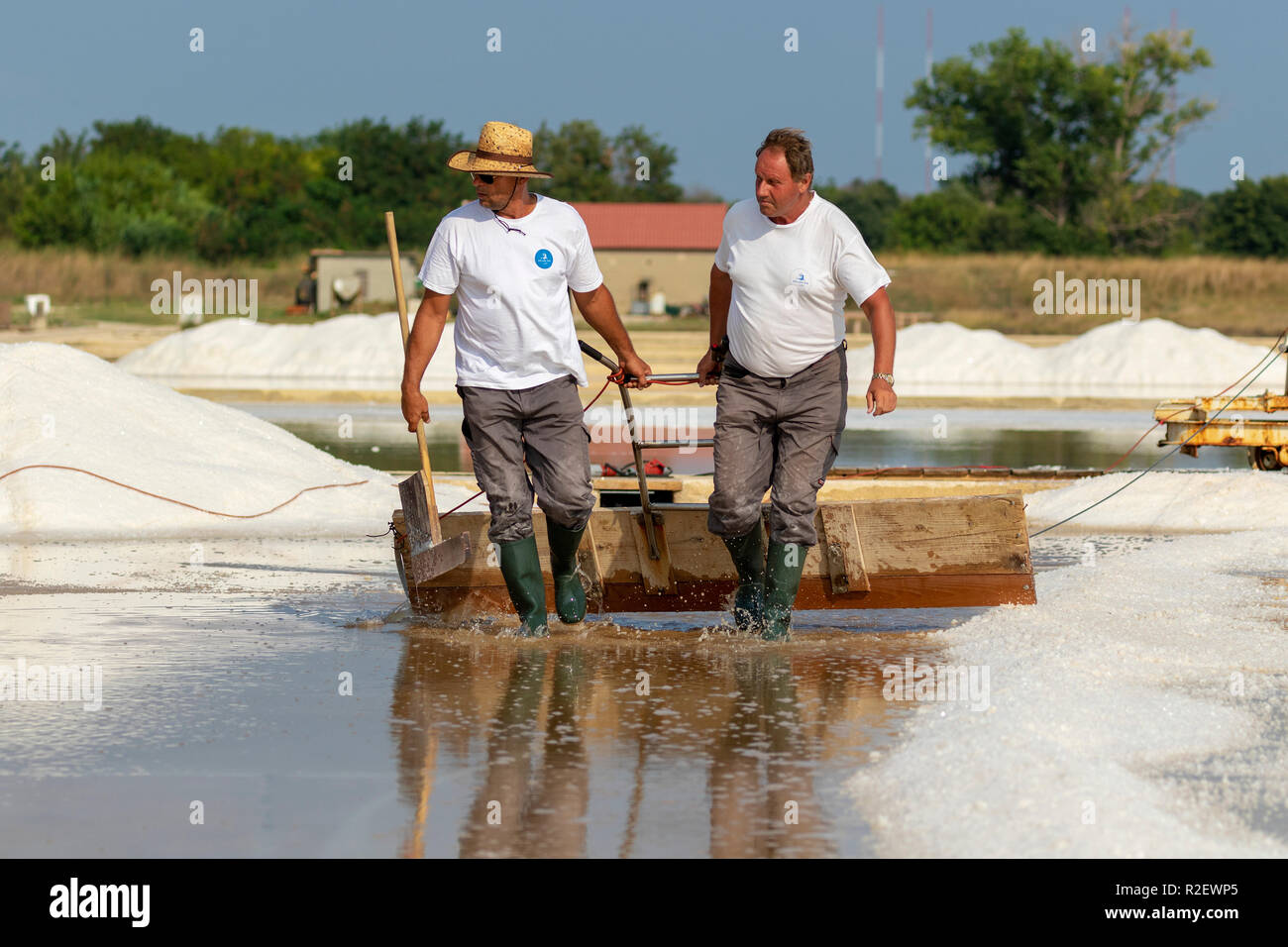 Open pan salt production hi-res stock photography and images - Alamy