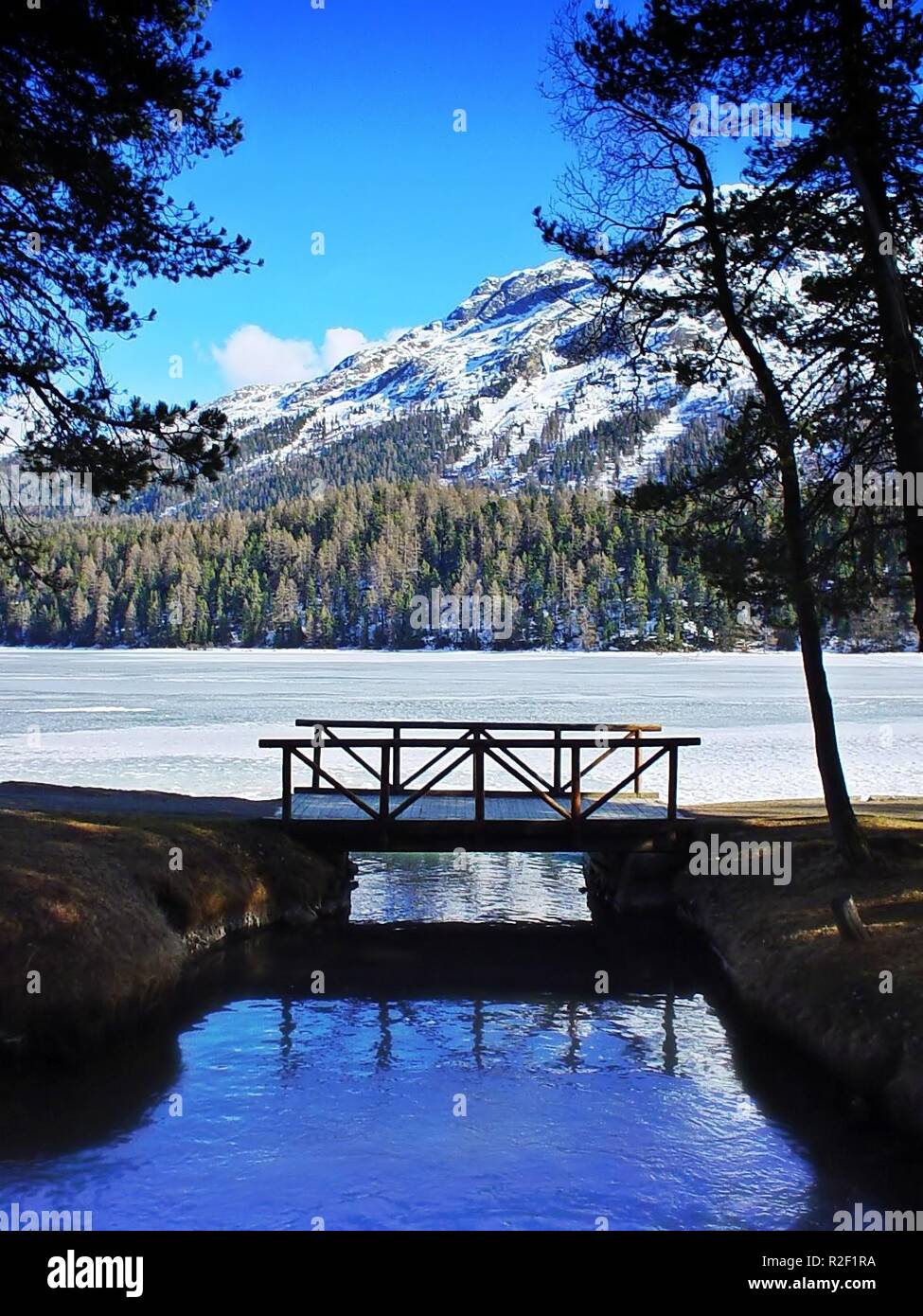 the small bridge Stock Photo - Alamy