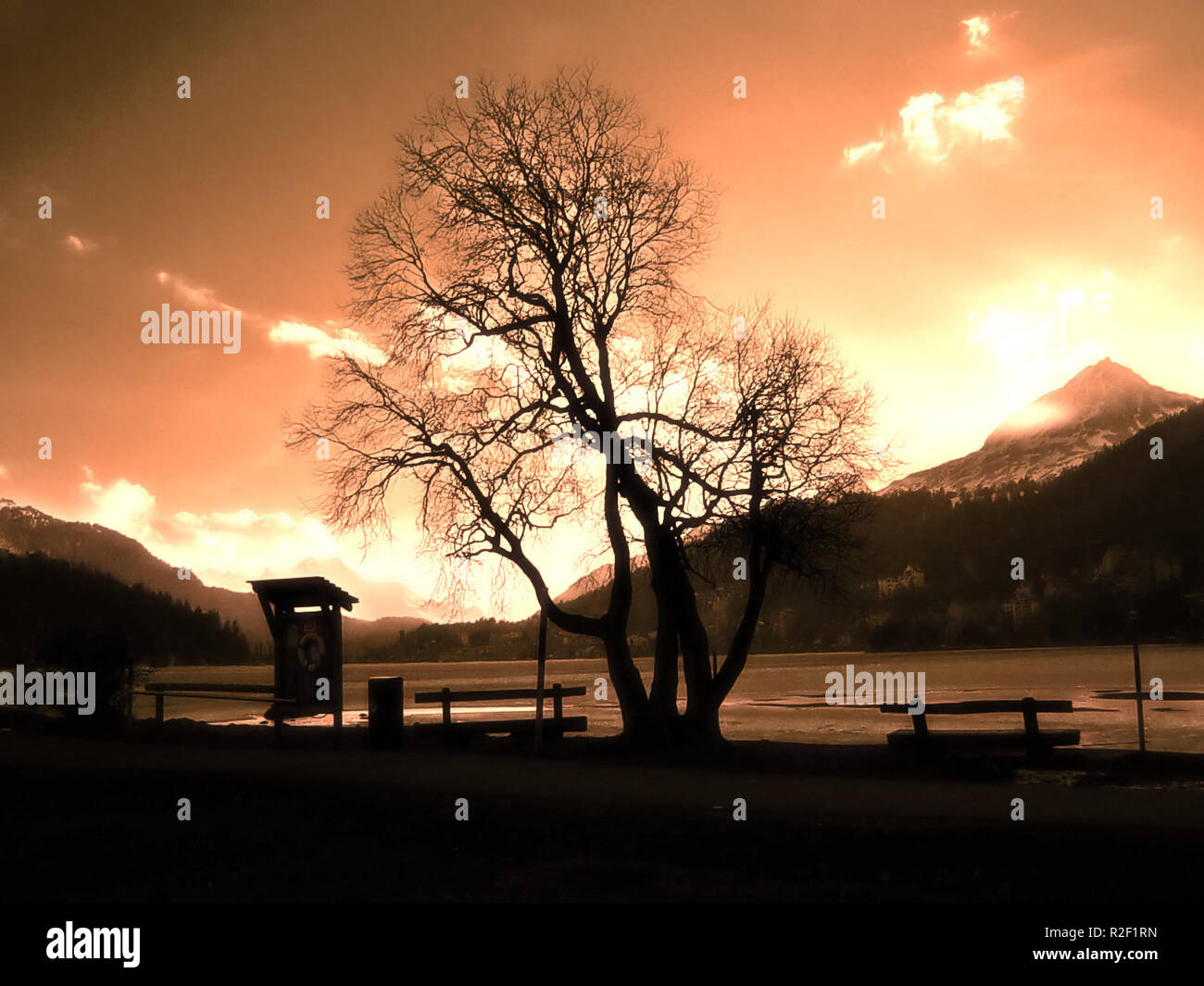 St moritz sun water hi-res stock photography and images - Alamy