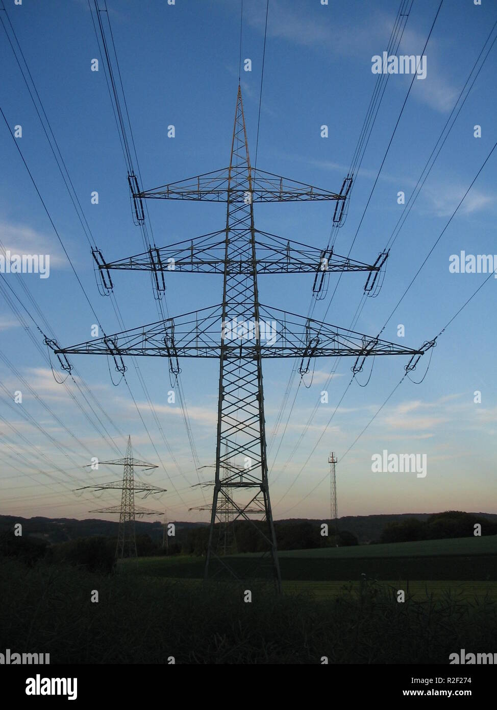 Freileitungen hi-res stock photography and images - Alamy