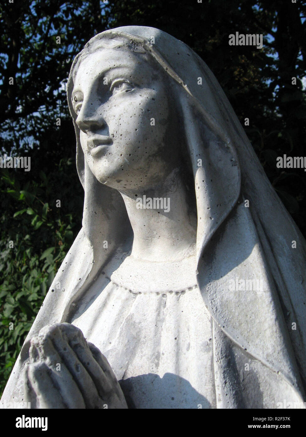 prayer of mary Stock Photo - Alamy