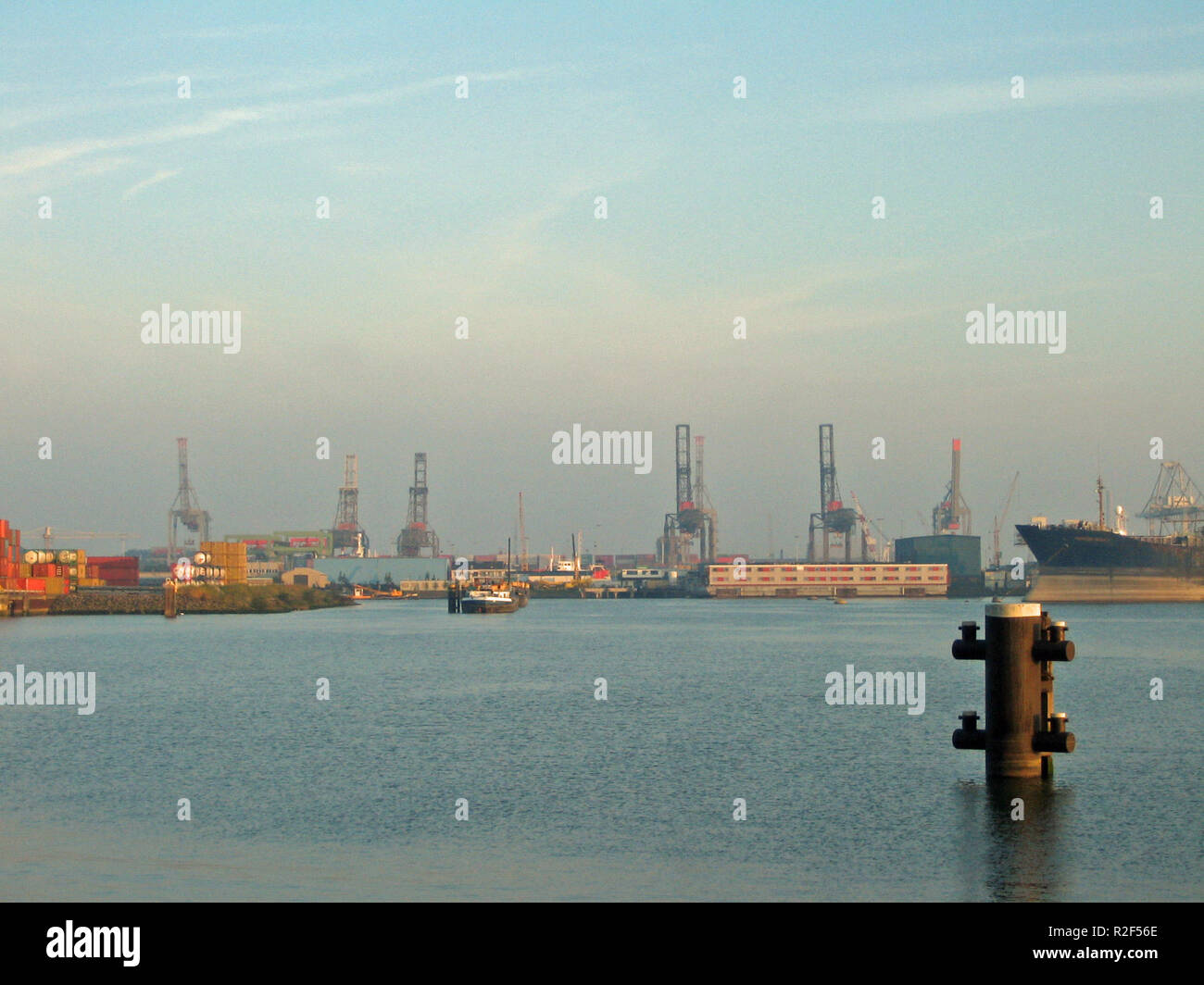 sunday in port Stock Photo - Alamy