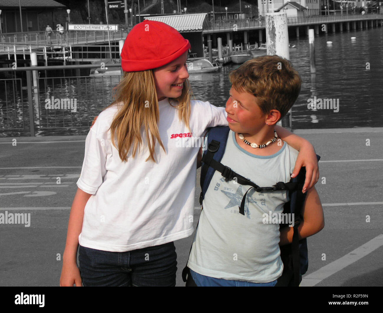 cousin and cousin Stock Photo - Alamy