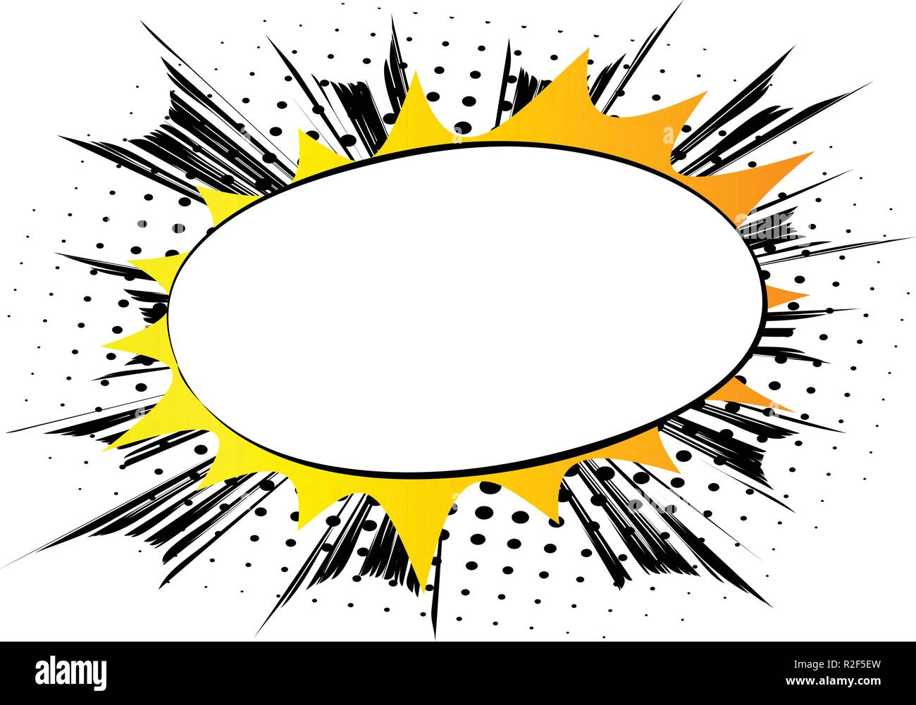 Comics explosion Cut Out Stock Images & Pictures - Alamy