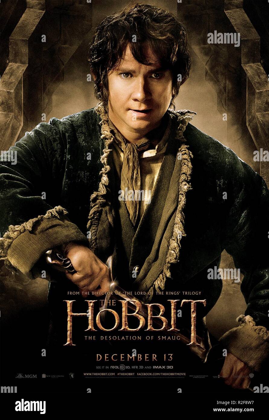 The Hobbit Desolation Of Smaug Movie Poster