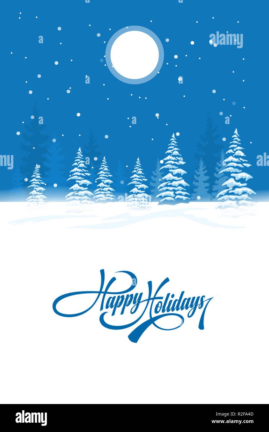 Abstract winter background Stock Vector Image & Art - Alamy