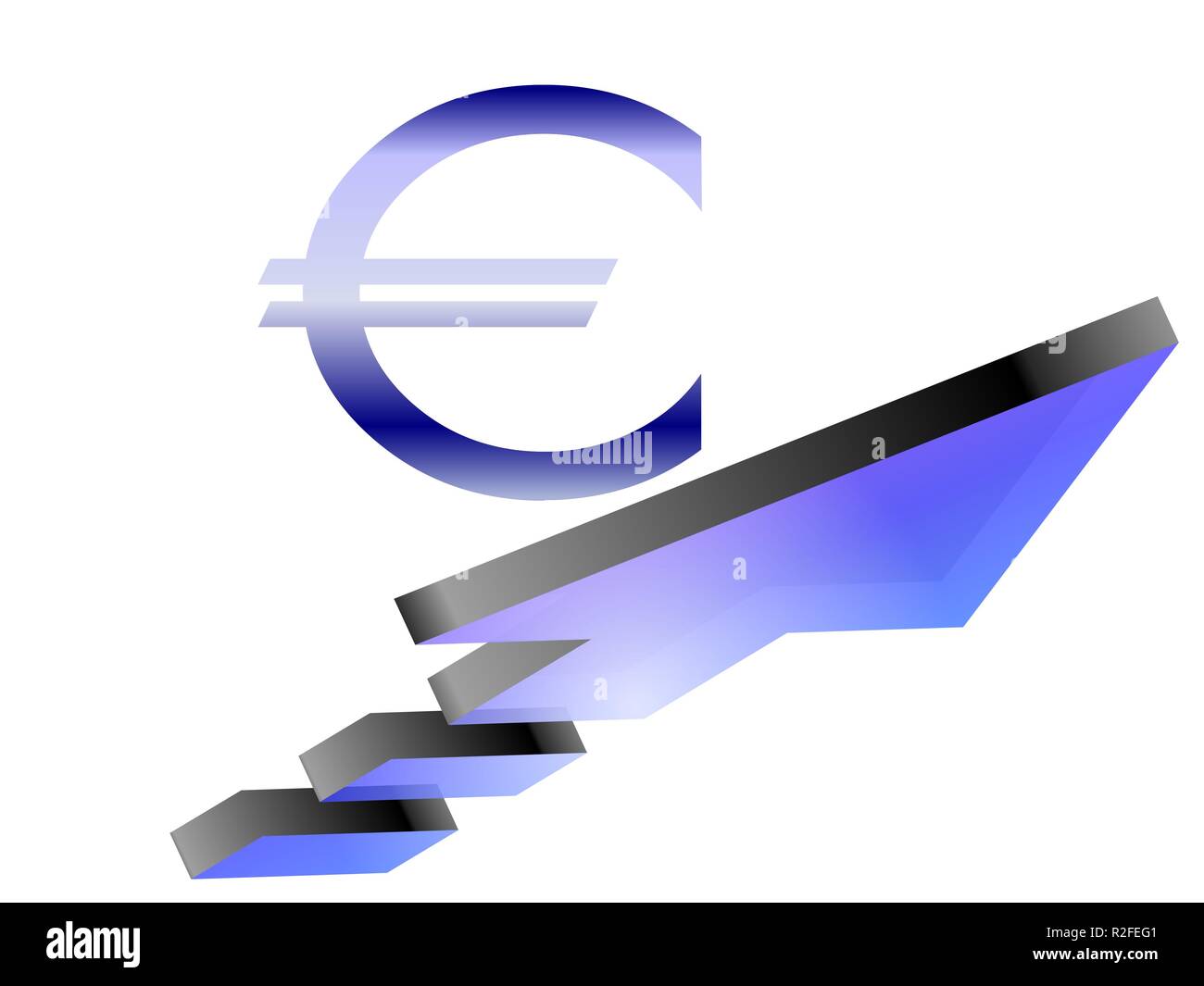 Ascend upswing Cut Out Stock Images & Pictures - Alamy