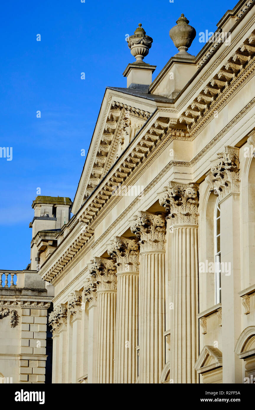 the senate house building exterior, cambridge university, england Stock ...