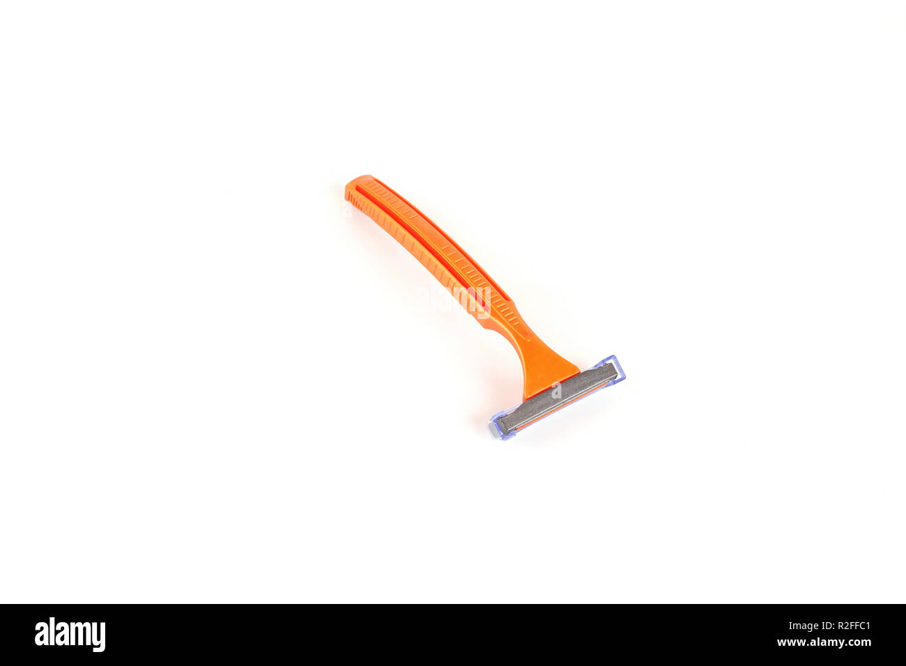 Disposable shaving razor isolated on white background Stock Photo - Alamy
