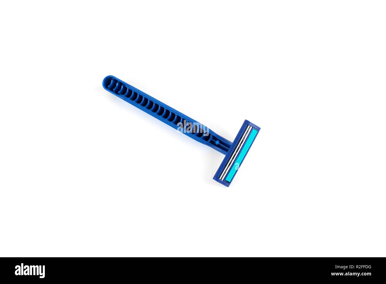 New disposable razor blade, on white background, isolated Stock Photo ...