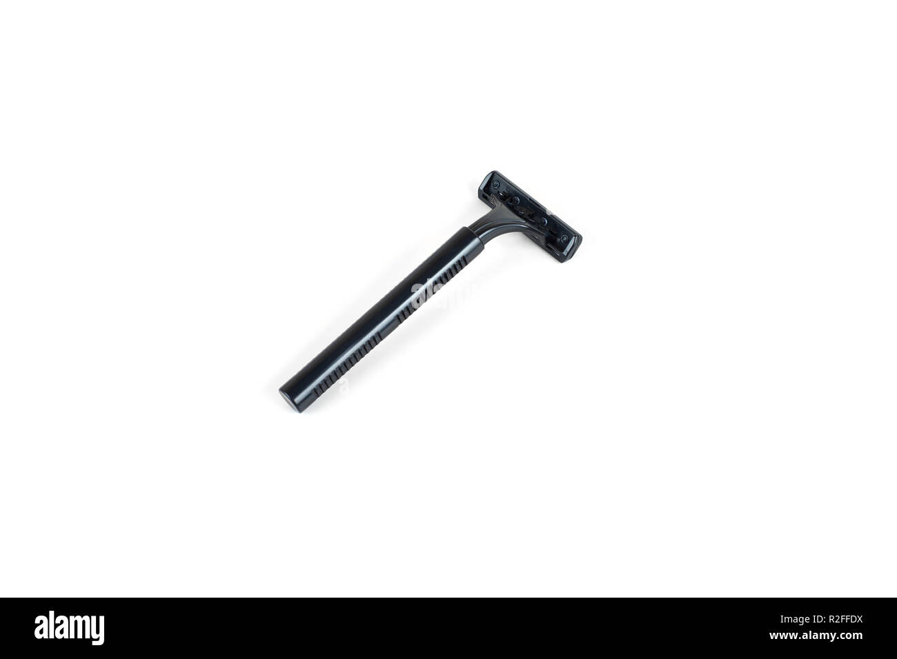 New disposable razor blade, on white background, isolated Stock Photo ...