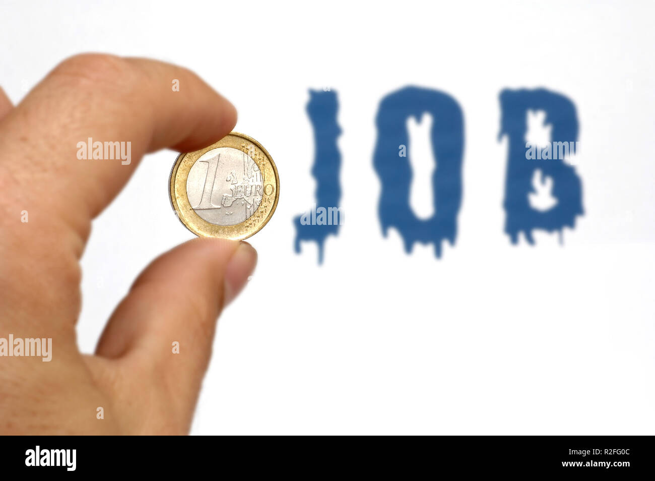 one euro job Stock Photo - Alamy