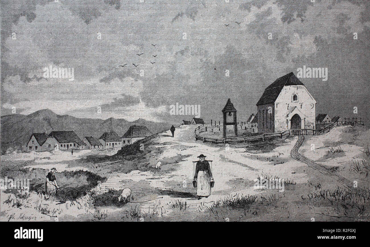 Vintage church cemetery drawing hi-res stock photography and images - Alamy